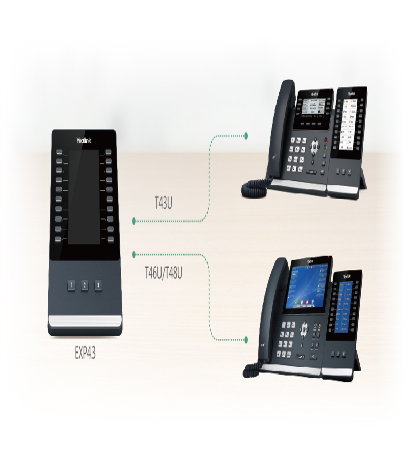 Yealink EXP43 Colour Expansion Module