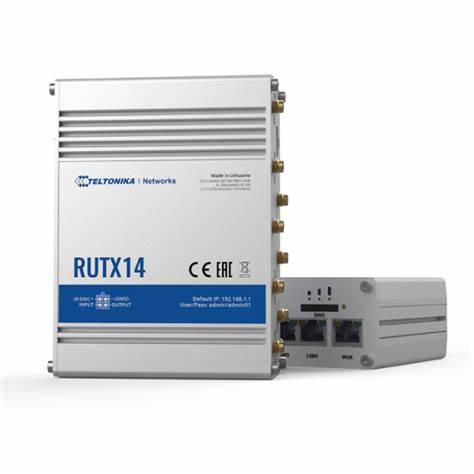Teltonika RUTX14 4G LTE CAT12 Industrial Cellular Router