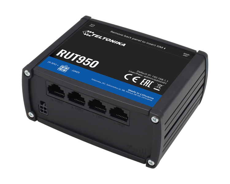Teltonika RUT950 4G LTE WLAN Router