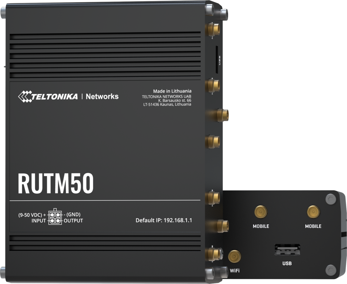 Teltonika RUTM50 Cellular 5G Router