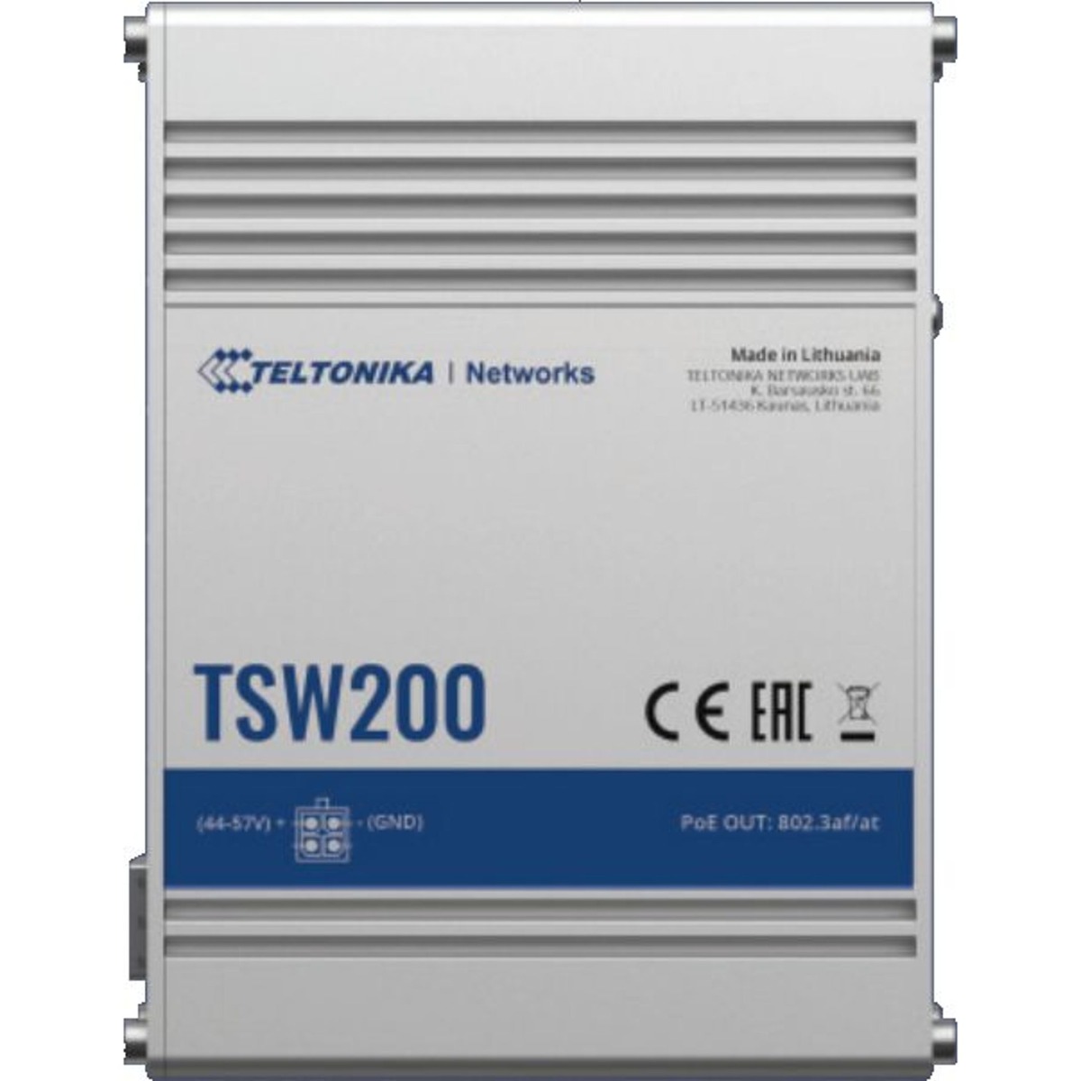 Teltonika TSW200 8 Port PoE Unmanaged Switch