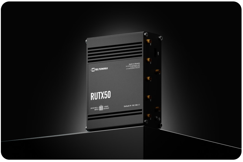 Teltonika RUTX50 Industrial 5G Router (RUTX50)